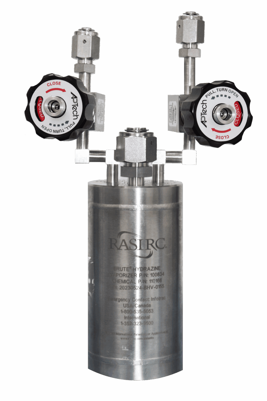 RASIRC - Convert low vapor-pressure liquid into gas