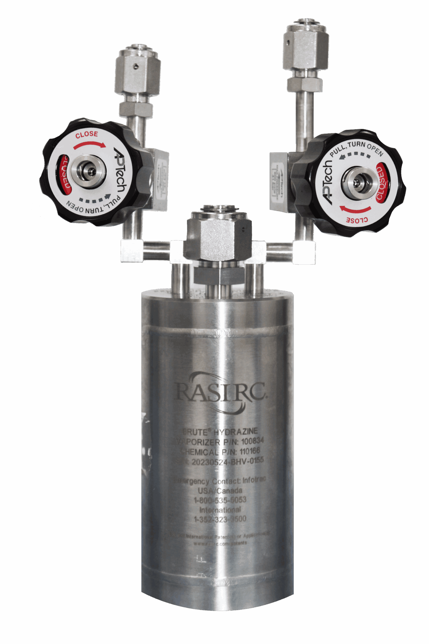 RASIRC - Convert low vapor-pressure liquid into gas