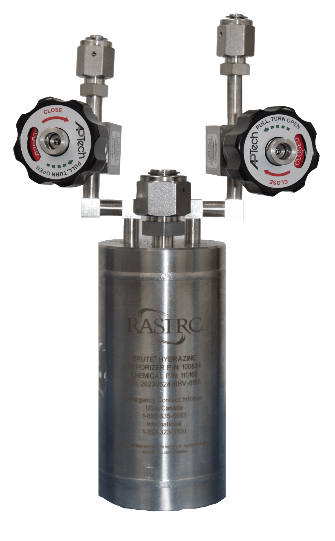 RASIRC - Convert low vapor-pressure liquid into gas
