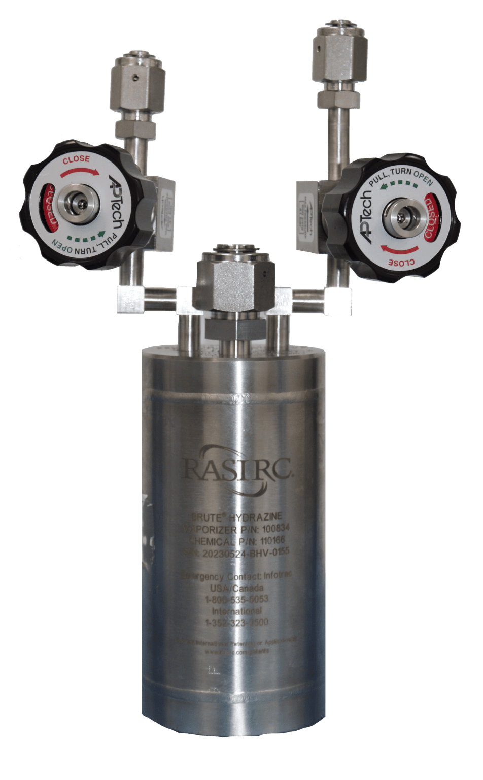 RASIRC - Convert low vapor-pressure liquid into gas